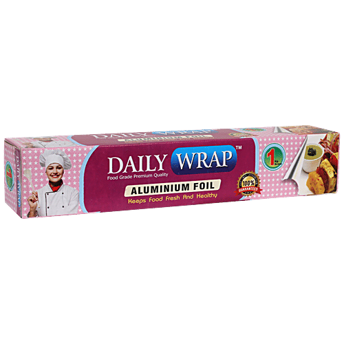 Buy Daily Wrap Aluminium Foil - Keeps Food Fresh Online at Best Price ...