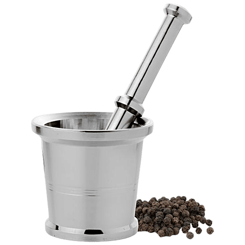 Buy Indo Khalbata/Mortar & Pestle Set - Stainless Steel, Rust-Free ...