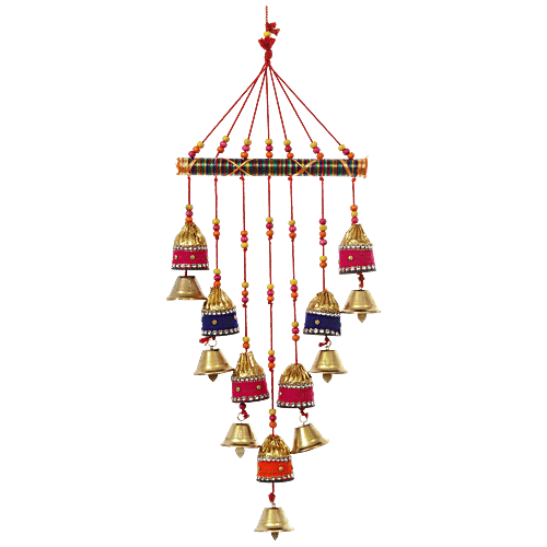 Buy eCraftIndia Handcrafted Decorative Colourful Wall/Door/Window ...