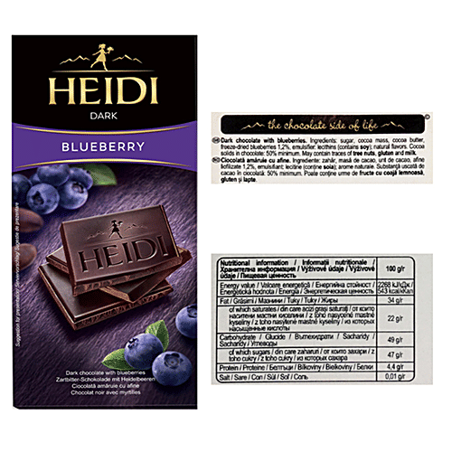 Buy Heidi Blueberry Dark Chocolate Bar Online at Best Price of Rs 300 ...