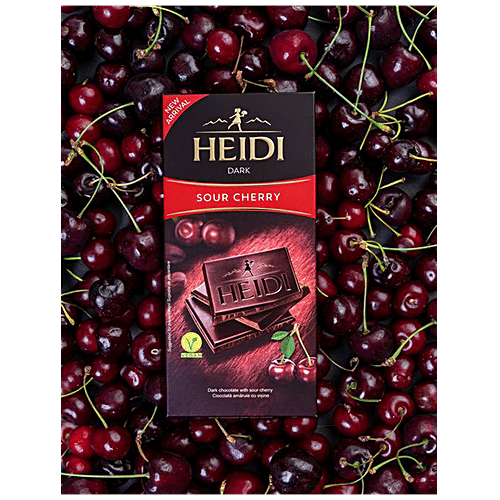 Buy Heidi Sour Cherry Dark Chocolate Bar Online at Best Price of Rs 300 ...