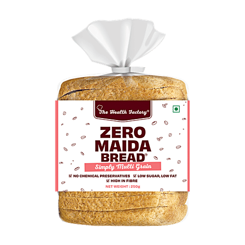 Buy The Health Factory Zero Maida Bread - Simply Multi Grain, No ...