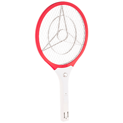 Buy Nouvetta Advanced Electrical Rechargable Mosquito Racket - Red ...