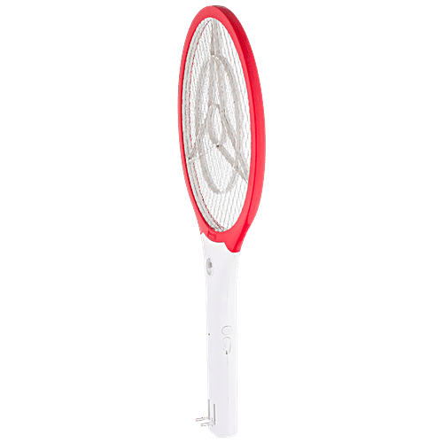 Buy Nouvetta Advanced Electrical Rechargable Mosquito Racket - Red ...