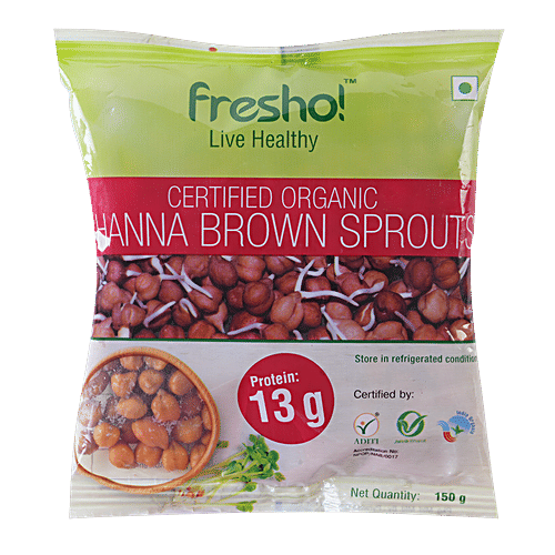 Buy fresho! Organic Sprouts Channa Brown Online at Best Price of Rs 27 ...