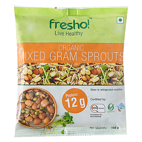Buy fresho! Organic Sprouts Mixed Gram Online at Best Price of Rs 37.48 ...