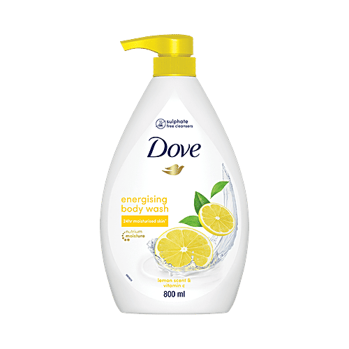 Buy Dove Energising Body Wash - With Lemon Scent & Vitamin C, Sulphate ...