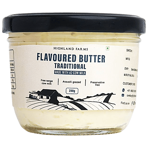 Buy Highland Farms Flavoured Butter - Traditional Online at Best Price ...