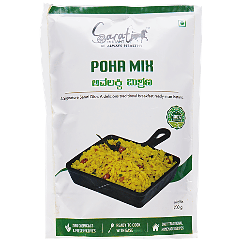 Buy Sarati Instant Poha Mix - Traditional Recipe Online at Best Price ...