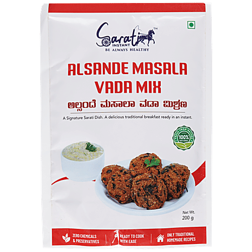 Buy Sarati Instant Alsande Masala Vada Mix - Traditional Recipe Online ...