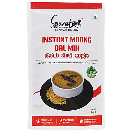 Buy Sarati Instant Instant Moong Dal Mix - Adds Flavour & Taste Online ...