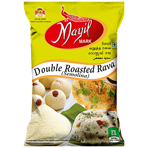 Buy Mayil Mark Double Roasted Sooji Rava Semolina Online at Best Price ...