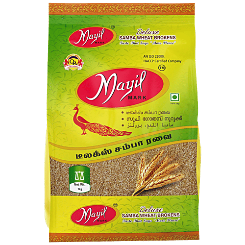 Buy Mayil Mark Samba Wheat Brokens - Deluxe Online at Best Price of Rs ...