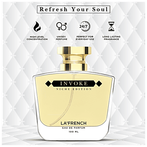 Buy La' French Invoke Eau De Parfum - Long Lasting Fragrance, Unisex ...