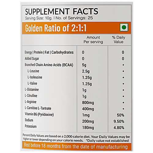 Buy AS-IT-IS Nutrition ATOM BCAA - For Instant Energy & Muscle Recovery ...