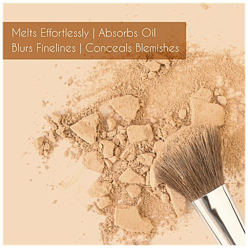 Buy FACES CANADA Banana Compact Powder - Natural HD Finish, High ...