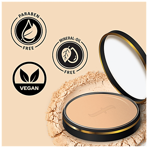 Buy FACES CANADA Banana Compact Powder - Natural HD Finish, High ...