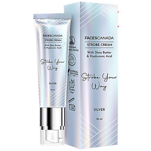 Buy FACES CANADA Strobe Cream - With Hyaluronic Acid & Shea Butter ...