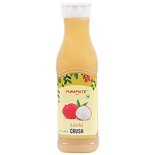 Buy Puramate Litchi Crush For Perfect Drink - 100% Vegetarian Online at ...