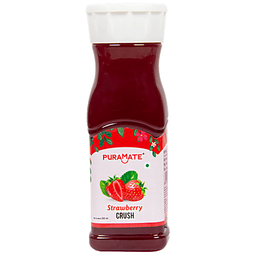 Buy Puramate Strawberry Crush For Perfect Drink - 100% Vegetarian ...