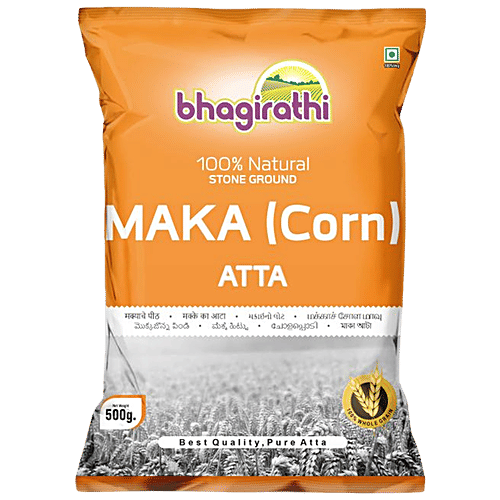 Buy Bhagirathi Maka/Corn Flour - Loaded With Nutrients Online at Best ...