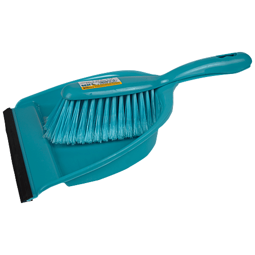 Buy Gebi Dolphin Dust Pan - With Brush, Blue, High Quality Online at ...