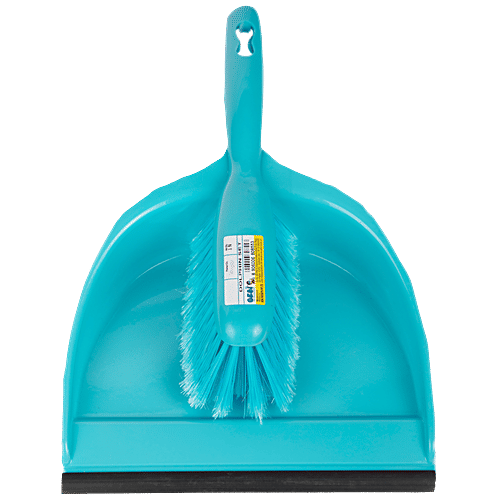 Buy Gebi Dolphin Dust Pan - With Brush, Blue, High Quality Online at ...