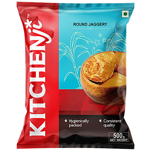 Buy Kitchenji Round Jaggery - Packed With Nutrients Online at Best ...