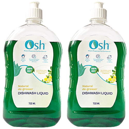 Buy Osh Dishwash Liquid - 99% Natural & Plant Derived Online at Best ...
