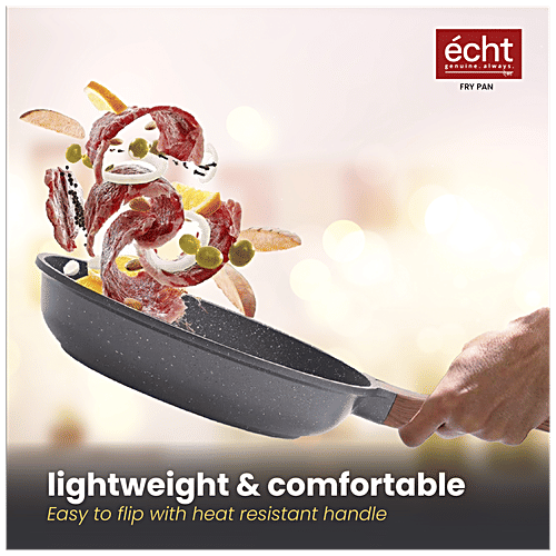 Buy Echt Non-Stick Frying Pan - Die Cast Aluminum, Grey, 24 Cm, To ...