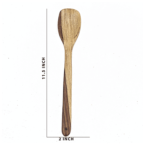 Buy OGGN Solid Spoon - Wooden, Durable Online at Best Price of Rs 39 ...