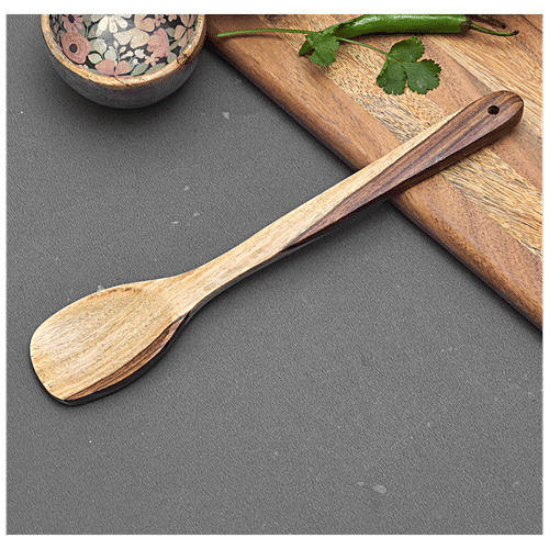 Buy OGGN Solid Spoon - Wooden, Durable Online at Best Price of Rs 59 ...