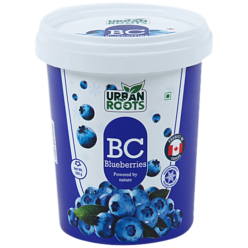 Buy Urban Roots BC Blueberries - Frozen, 100% Natural & Nutritious ...