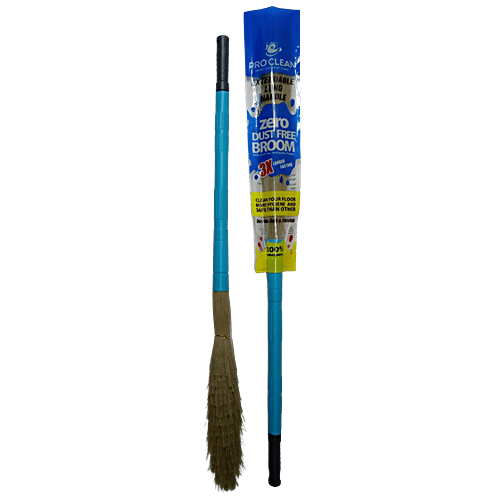 Buy Pro Clean Zero Dust Free Broom With Expandable Long Handle ...