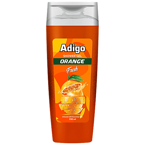 Buy Adigo Shower Gel - Orange Fresh, Enriched With Essential Oils ...