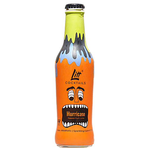 Buy LITT Cocktails Hurricane - Passion Fruit, Lime, Non Alcoholic ...
