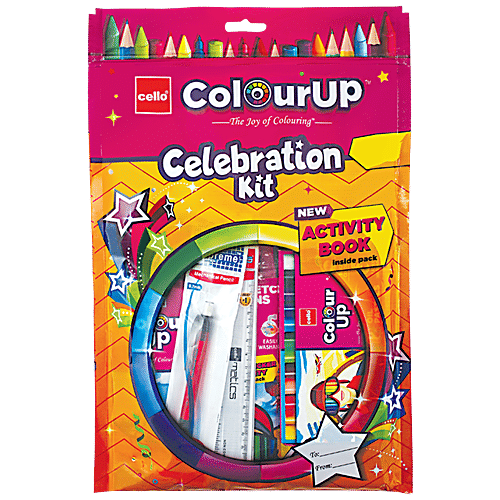 Buy Cello Colour Up Celebration Kit - Ideal Gift For Kids, 3 Years ...