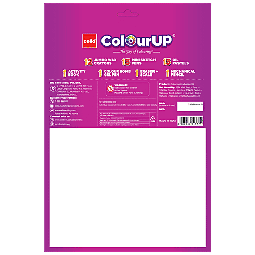 Buy Cello Cello Colour Up Celebration Kit - Ideal Gift For Kids, 3 ...