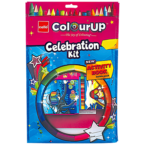 Buy BIC Cello Cello Colour Up Celebration Kit - Ideal Gift For Kids, 3 ...