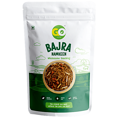 Buy Go Life Bajra Namkeen - Wholesome Snack, Protein Rich Online at ...