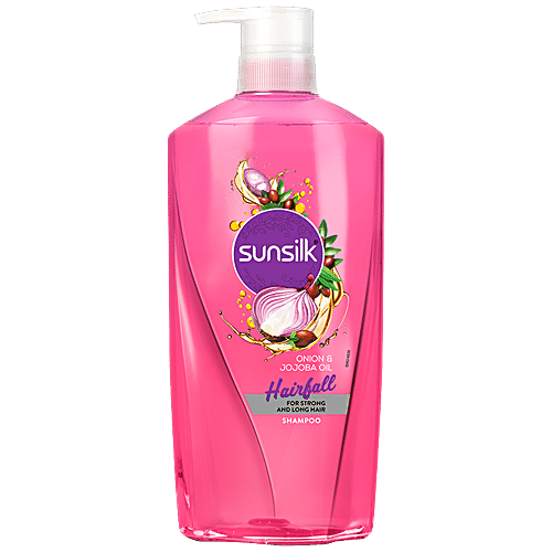 Buy Sunsilk Hairfall Shampoo - Onion & Jojoba Oil, Nourishes Hair ...