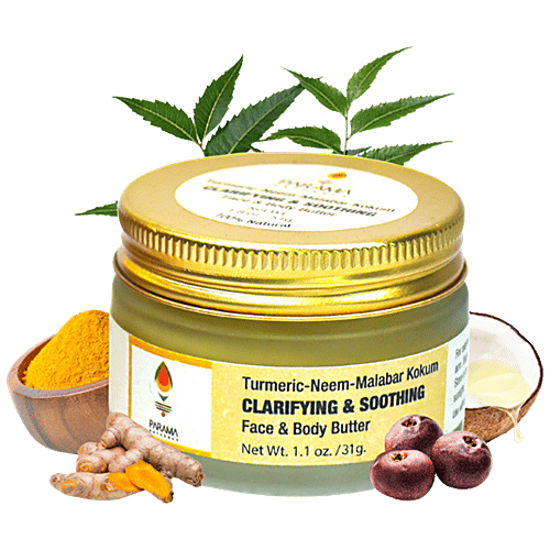 Buy PARAMA NATURALS Clarifying Face & Soothing Body Butter - With Neem ...