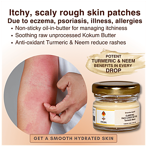 Buy PARAMA NATURALS Clarifying Face & Soothing Body Butter - With Neem ...