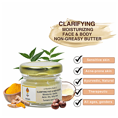 Buy PARAMA NATURALS Clarifying Face & Soothing Body Butter - With Neem ...