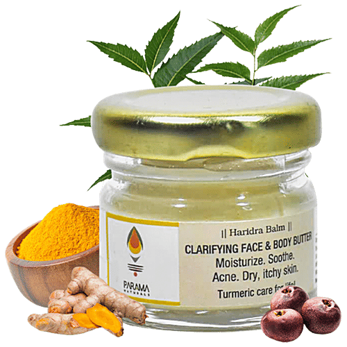 Buy PARAMA NATURALS Clarifying Face & Soothing Body Butter - With Neem ...