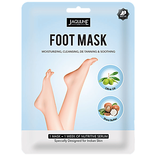 Buy Jaquline USA Foot Mask - For Moisturizing & De-Tanning Online at ...