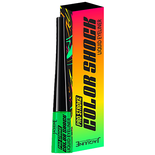 Buy Jaquline USA Pro Stroke Color Shock Liquid Eyeliner - Smudge Proof ...