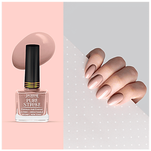 Buy Jaquline USA Pure Stroke Nail Enamel - Breathable, Non-Toxic Online ...