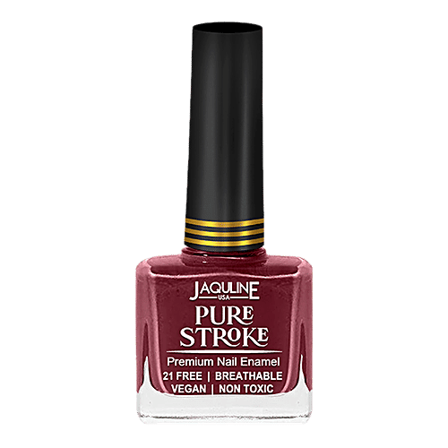 Buy Jaquline USA Pure Stroke Nail Enamel - Breathable, Non-Toxic Online ...
