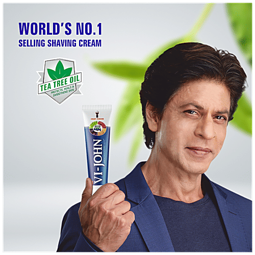 Buy VI-JOHN Fruit Fusion Shaving Cream - With Bacti-Guard, Refreshes ...